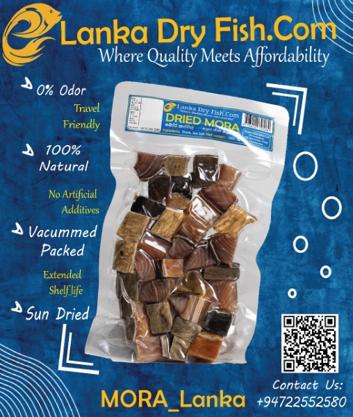 Product Details: Mora Dry Fish (Shark)_මෝර කරවල 200 g_ Lanka