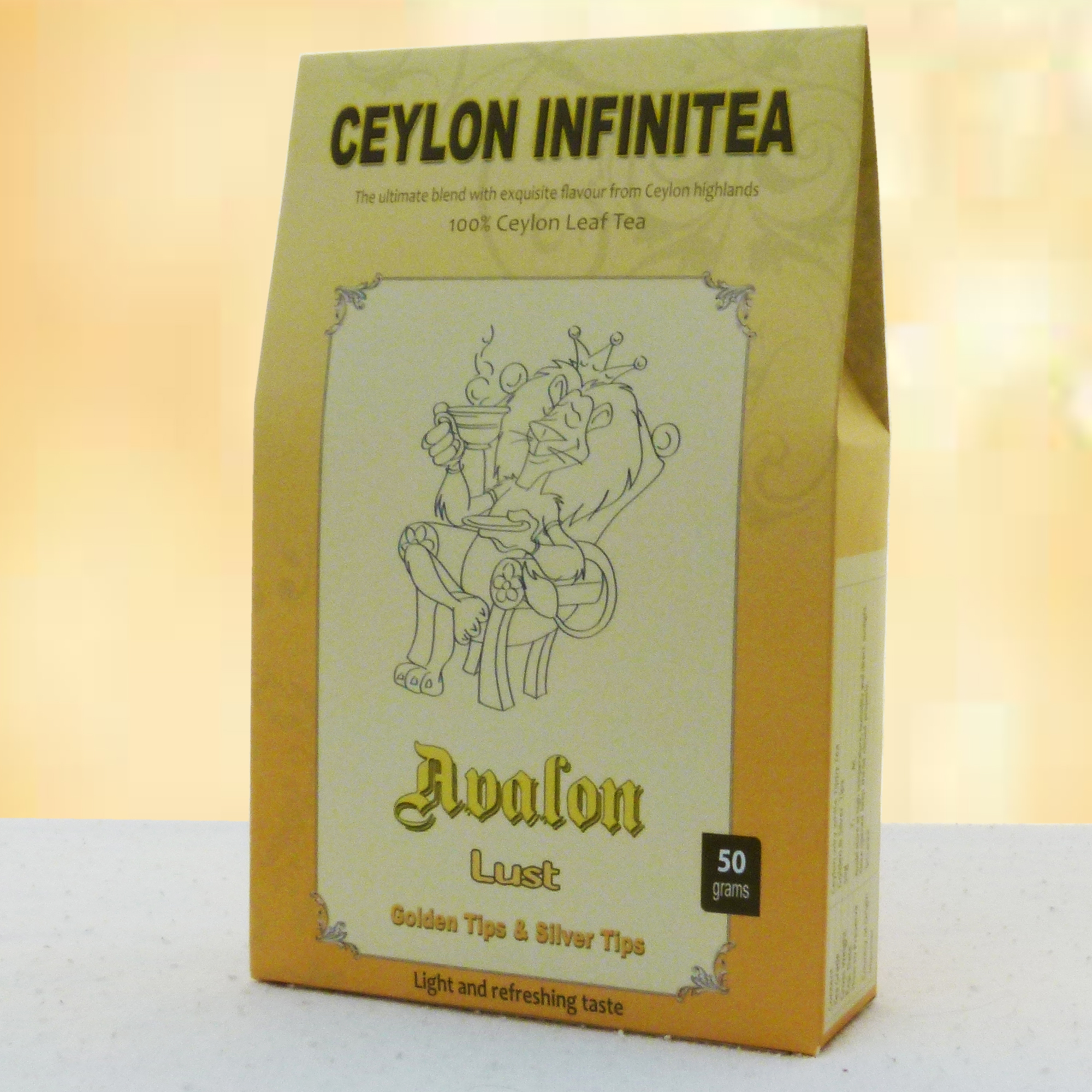 Product Details: Ceylon Infinitea - Pure Ceylon Tea - Golden & Silver Tips