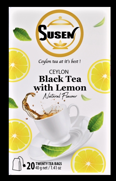 Product Details: Pure Ceylon Black Tea with Lemon