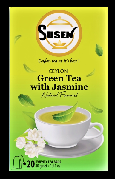 Product Details: Pure Ceylon Green Tea with Jasmine