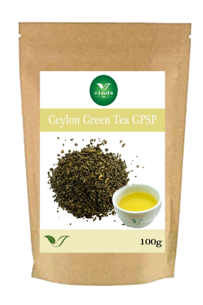 Product Details: 100% Pure Ceylon Green Tea 100g Free Shipping