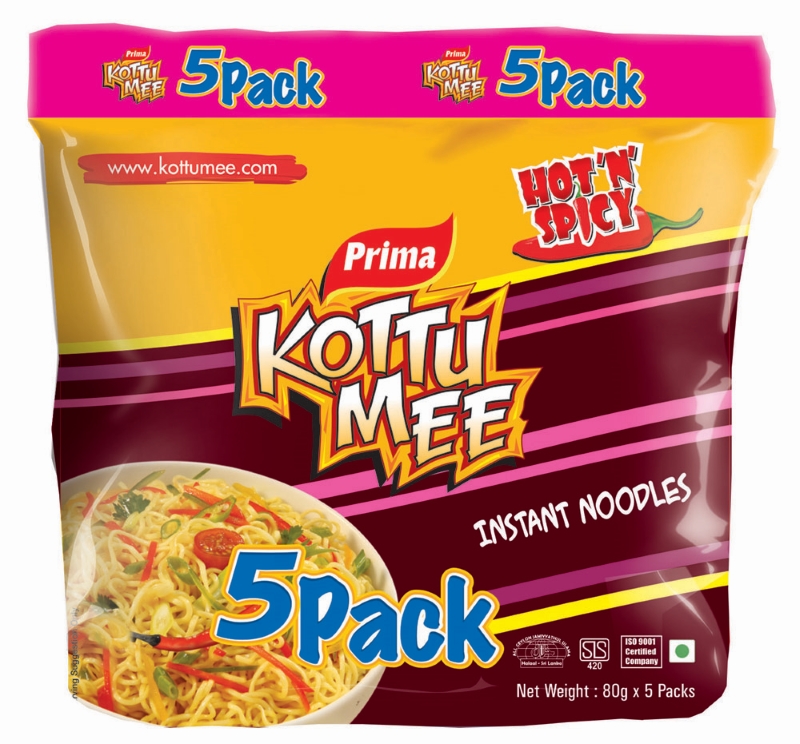 Product Details: Prima Kottumee Hot & Spicy 5 packs (Promo packs)