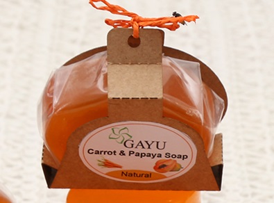 Product Details: Carrot & Papaya Soap